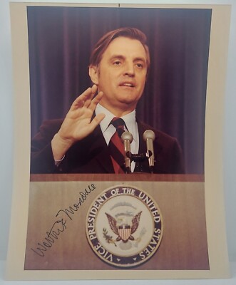 Jimmy Carter’s Vice President Walter Mondale Signed Vtg. White House ...