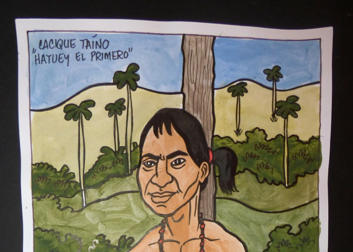 Drawings Of Taino People