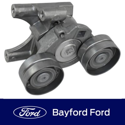 GENUINE FORD PX RANGER DRIVE BELT TENSIONER PULLEY ASSEMBLY FB3Z6A228C ...