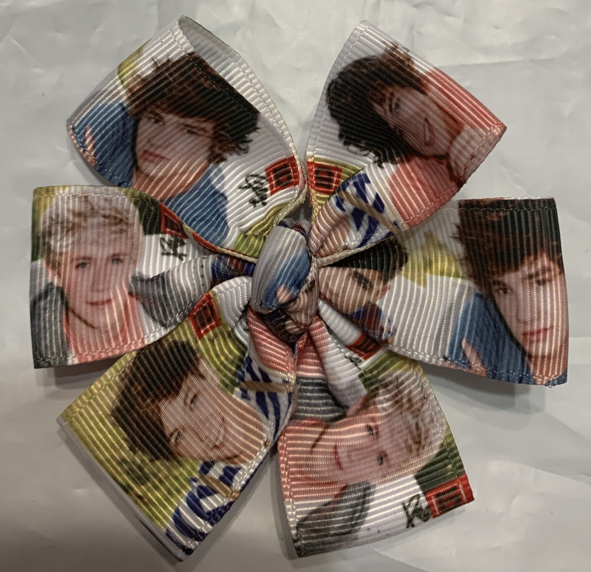 "New" One Direction Ribbon 3 Inches Magic Hairbow (machine Washable ...