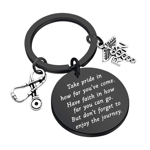RN Nurse Keychain 1 PCS Graduate Gift Registered Nurse Charm Medical ...