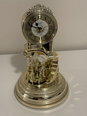 Vintage Rhythm Quartz Anniversary Clock Movement Dancing Couples Japan ...