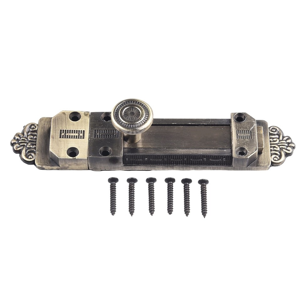 Gate Bolt Nternal Doors Bolt For Covers For Doors Zinc Alloy Easy To ...