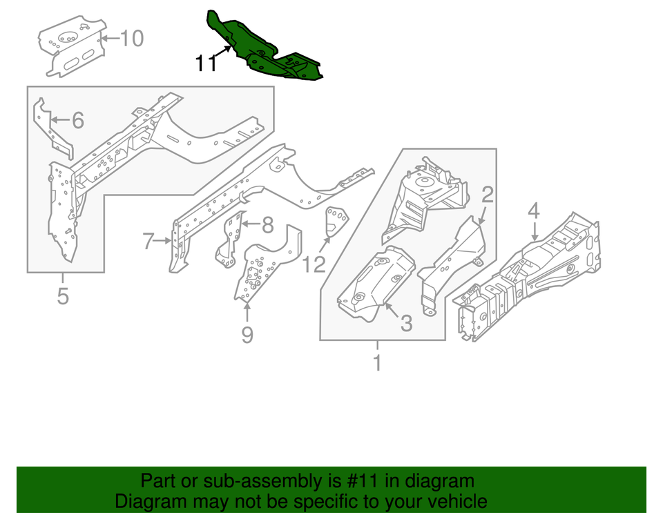 Genuine Nissan 2014-2020 Nissan Rogue - Mount Bracket G5940-4BAMA | eBay