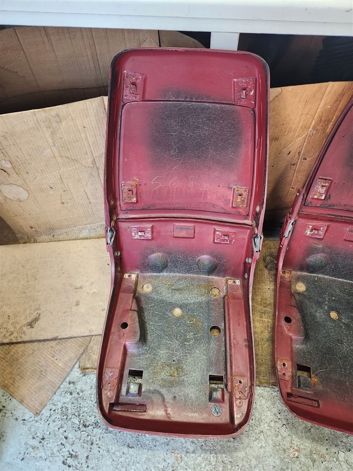 79-82 Corvette C3 Seat Frame Bucket Clamshell UPPER AND LOWER Single ...