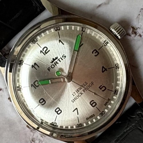 Fortis Hand-wound Mechanical Swiss Made Antique Watch (1970s) Vintage ...