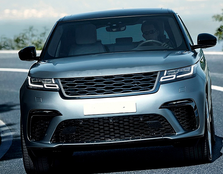 Front Grille Mesh Grill Vent Trim Fits for Range Rover Velar SVA 2017 ...