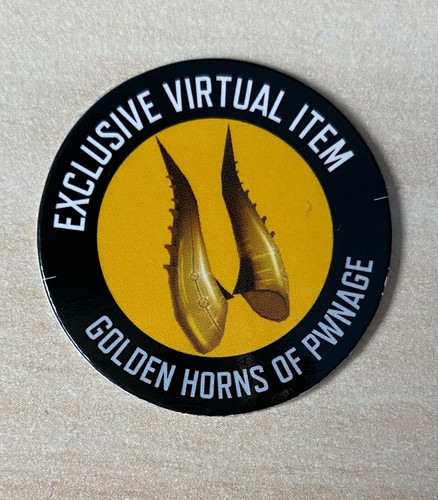 Buy Roblox GOLDEN HORNS OF PWNAGE Exclusive Virtual RARE CODE ...