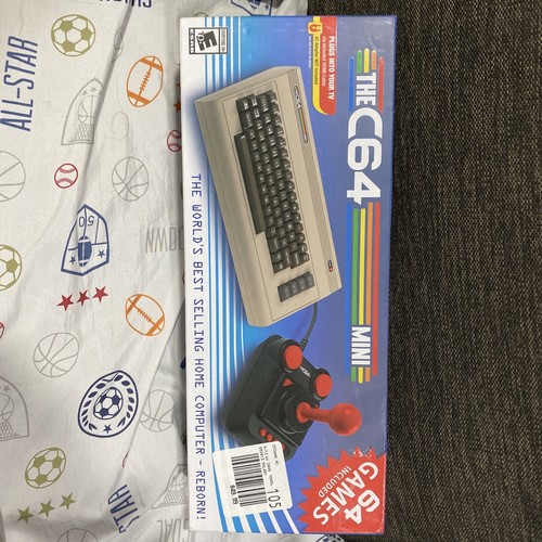 The C64 Mini Retro Console Includes 64 Built-in Games & Joystick NEW | eBay