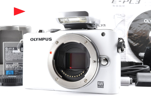 Olympus PEN Lite E-PL3 12.3MP Mirrorless Digital Camera [Mint] #25249 ...