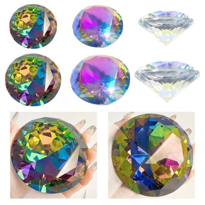 Glass Crystal Diamond Decorations Table Centerpieces Ornament | eBay ...