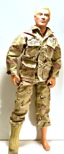 Vintage 1991 Hasbro GI Joe 12" Action Figure Toy Doll Blonde Painted ...