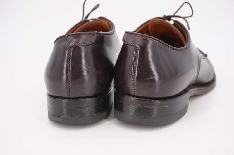 Alden N6420 Color 8 Shell Cordovan Plain Toe Dover | Alden Model Project