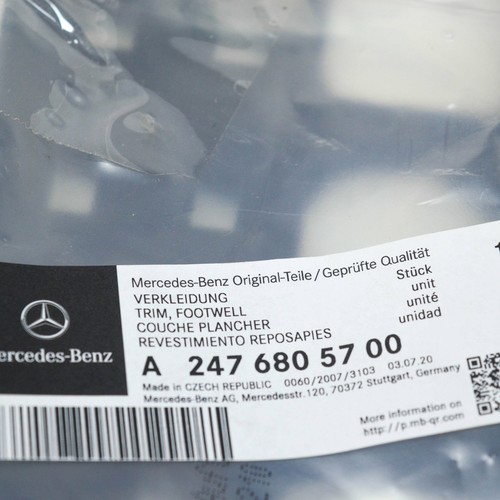 NEW MB GLB X247 FRONT DASH PANEL RIGHT LOWER COVER LHD A2476805700 ...
