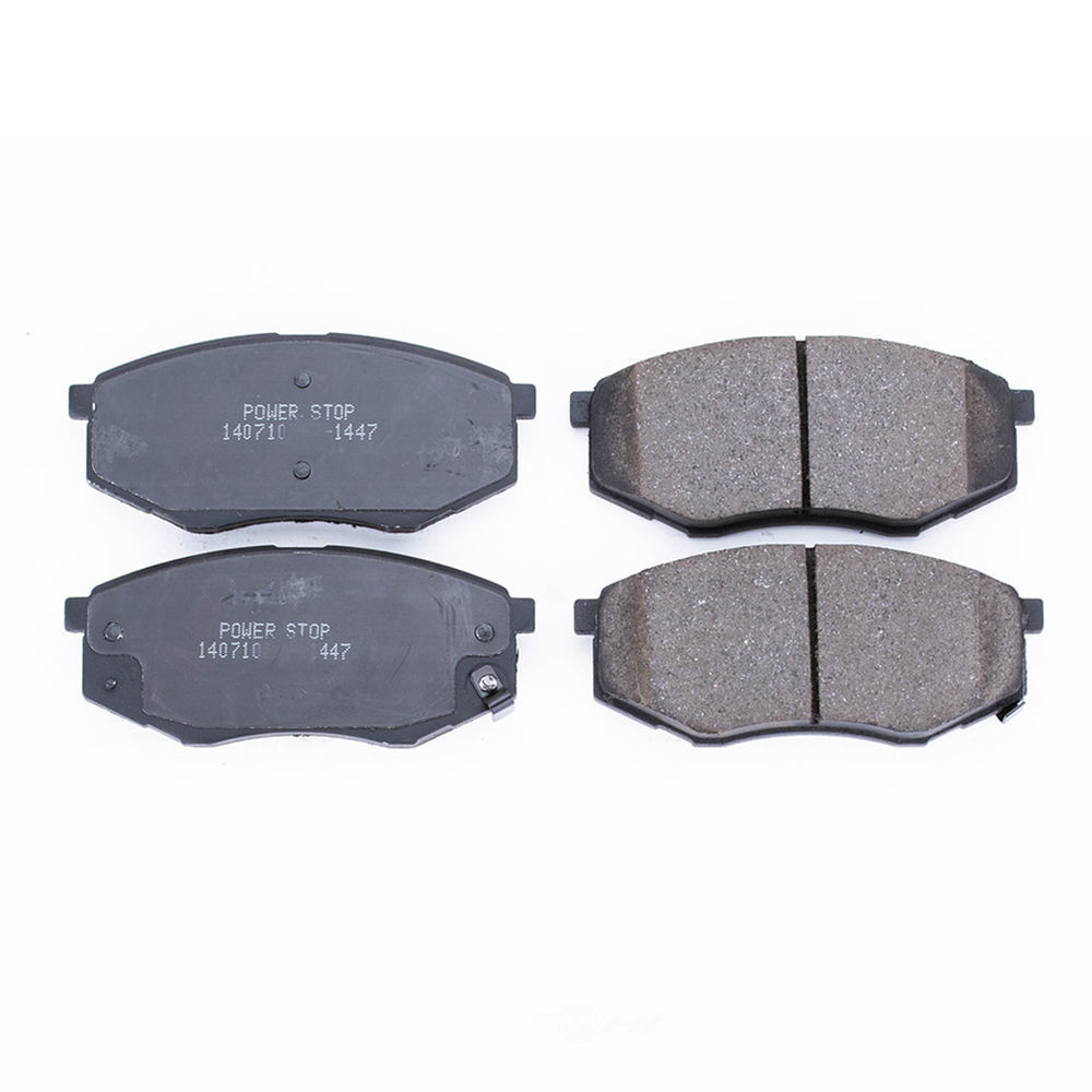 PowerStop 161447 Disc Pads and Brake Shoes - Disc Brake Pad Set, Front ...