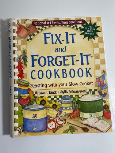 Fix-It and Forget-It Cookbook Feasting with Your Slow Cooker Comb Bound VG | eBay