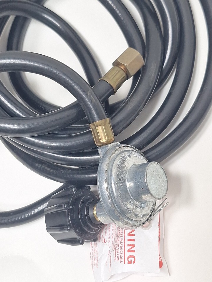 NEW Ningbo Wanan LP Gas Regulator Model RJ-A, 213657 (10 Feet Hose ...