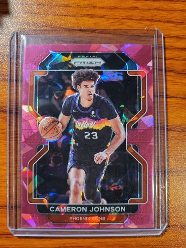 🏀 2021-22 Panini Prizm Basketball Pink Ice Parallel #186 Cameron ...