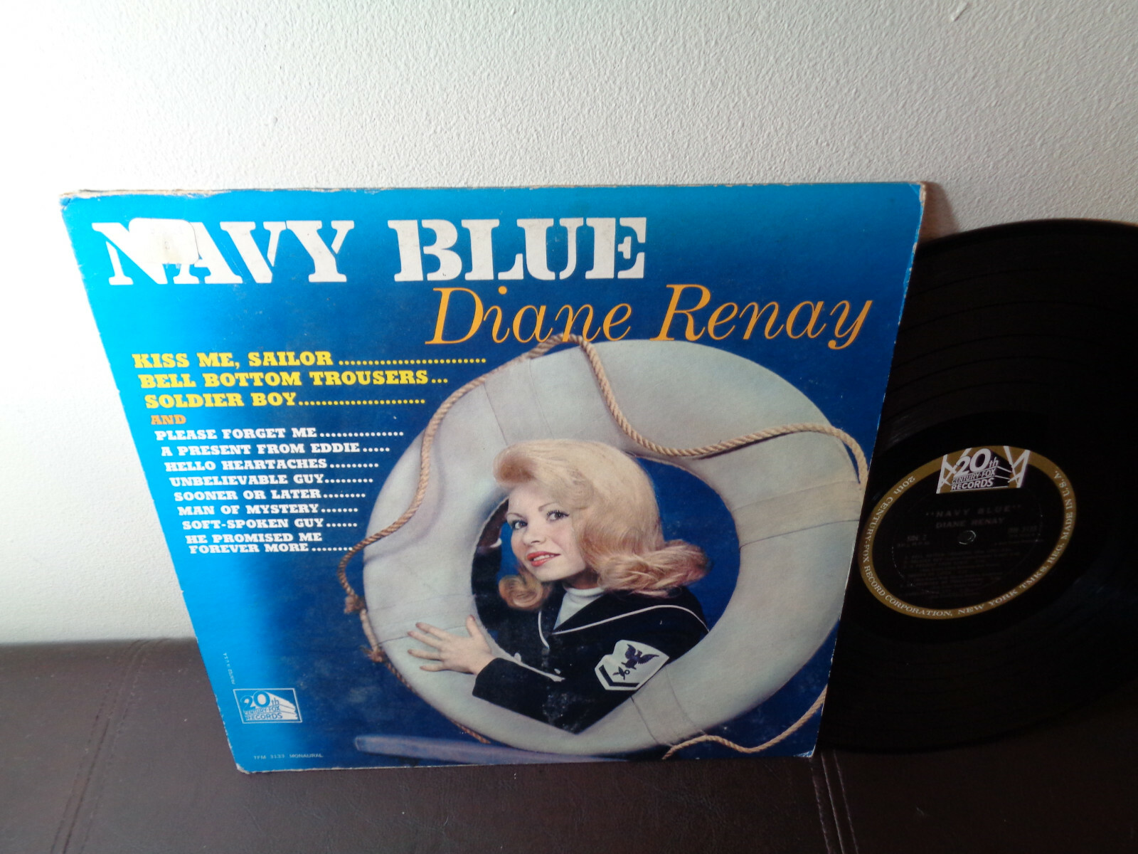 DIANE RENAY NAVY BLUE RARE ORIG '63 20TH CENTURY FOX MONO LP VG+ Teen ...
