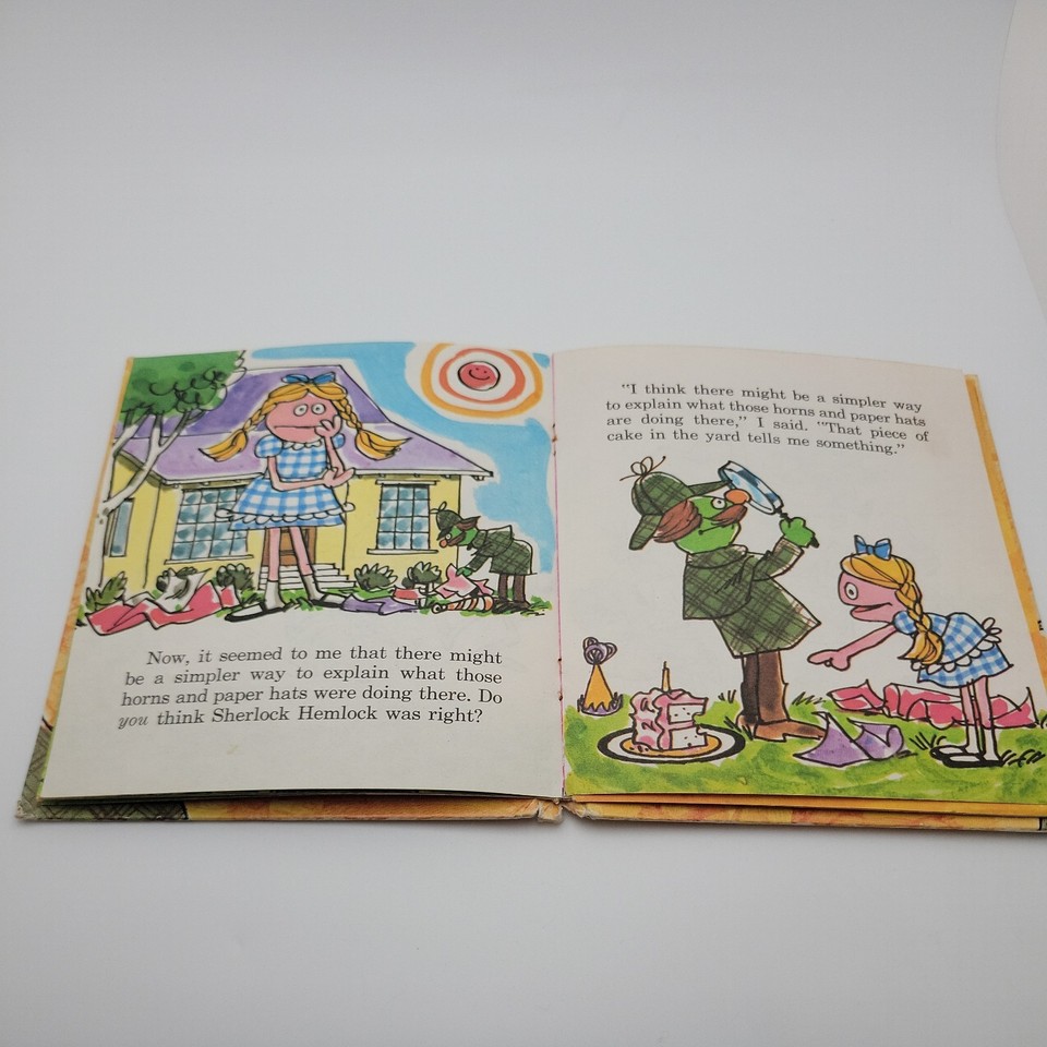 Sherlock Hemlock Twiddlebug Mystery Whitman Tell a Tale Children's Book ...