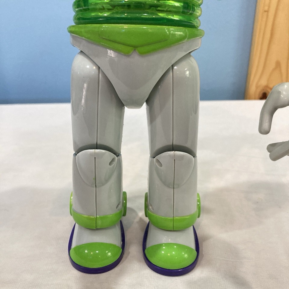 Toy Story 12” Interstellar Buzz Lightyear Talking Figure, Clear Green ...