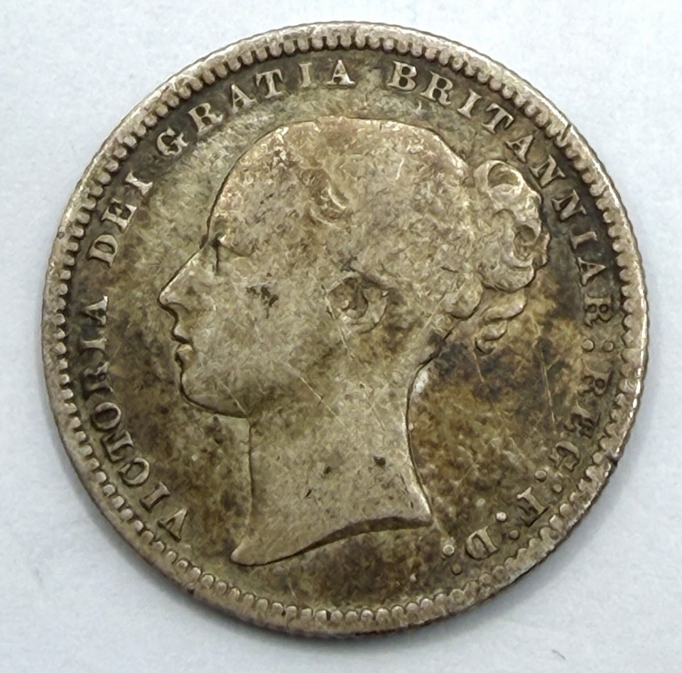 GB 1872 ONE SHILLING UK BRITISH QUEEN VICTORIA SILVER COIN (.925) 23 ...