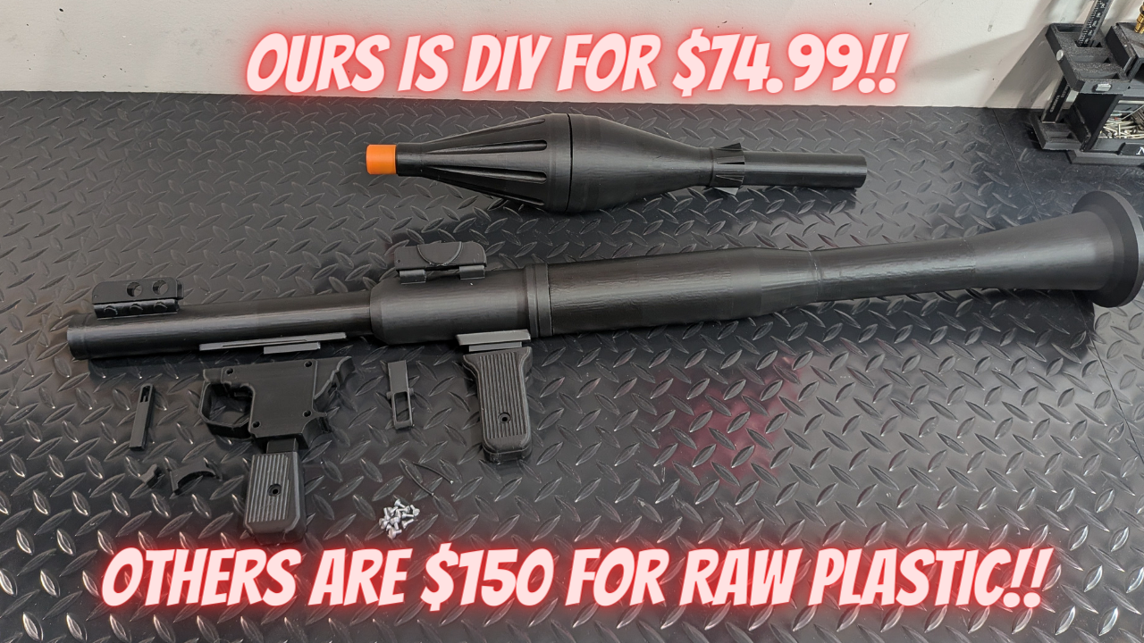 RPG-7 - DIY Build/Paint Your Own - Replica 3D Printed - Fun Build!! | eBay