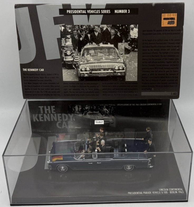 Minichamps 1961 JFK Presidential Parade Lincoln Continental X-100 ...