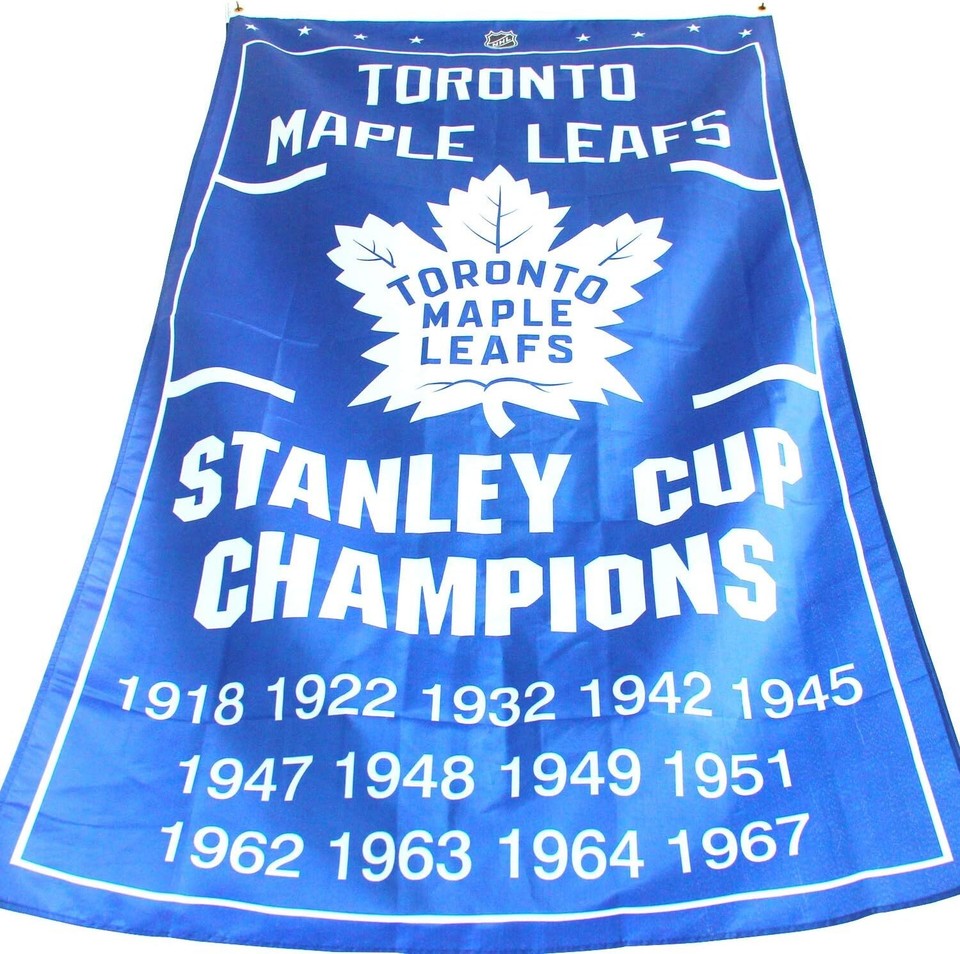 NHL Toronto Maple Leafs 13 Stanley Cup Champions Banner Flag 3x5 Feet ...