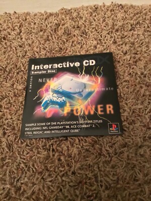 Sony Playstation 1 Interactive CD Sampler Disc Volume 4 Video Game | eBay