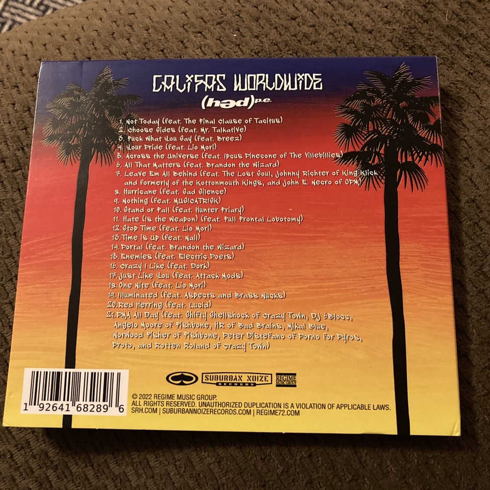 (HED) P.E.-CALIFAS WORLDWIDE CD Fishbone Crazytown Johnny Richter ...