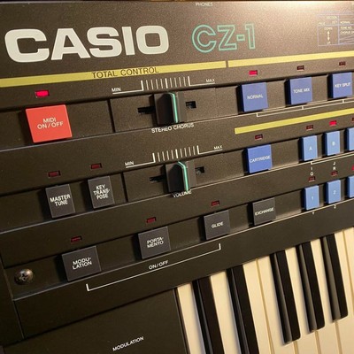 CASIO CZ-1 Digital Synthesizer | Flagship PD Synth | Fully Serviced ...