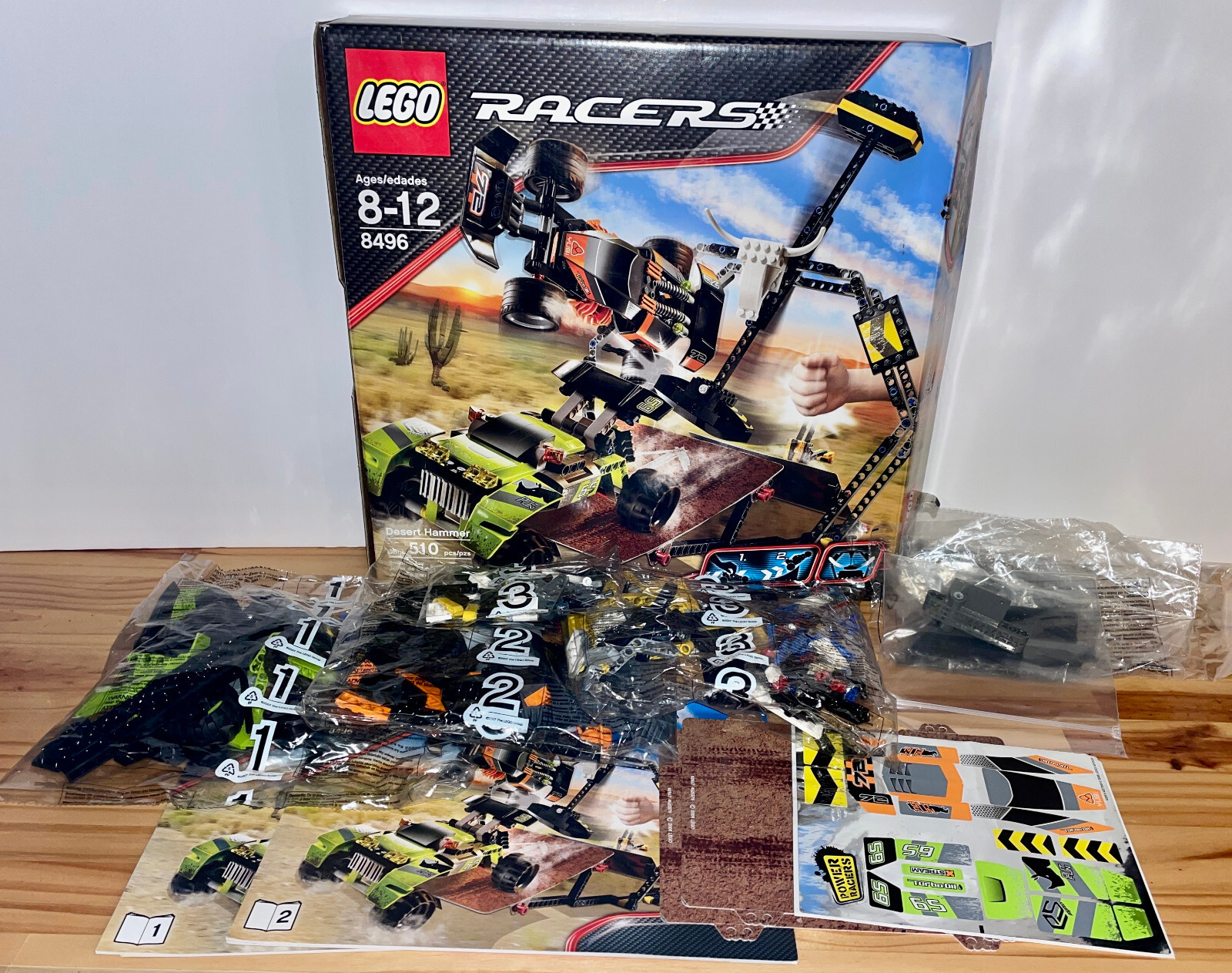 LEGO 8496 Power Racers Desert Hammer New in Open Box Complete | eBay