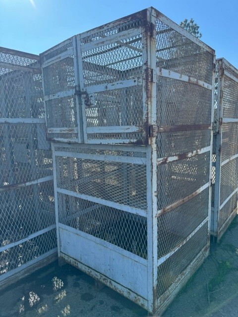 Tall Heavy Duty Steel Security Transfer Cages - Transit - Parcel ...