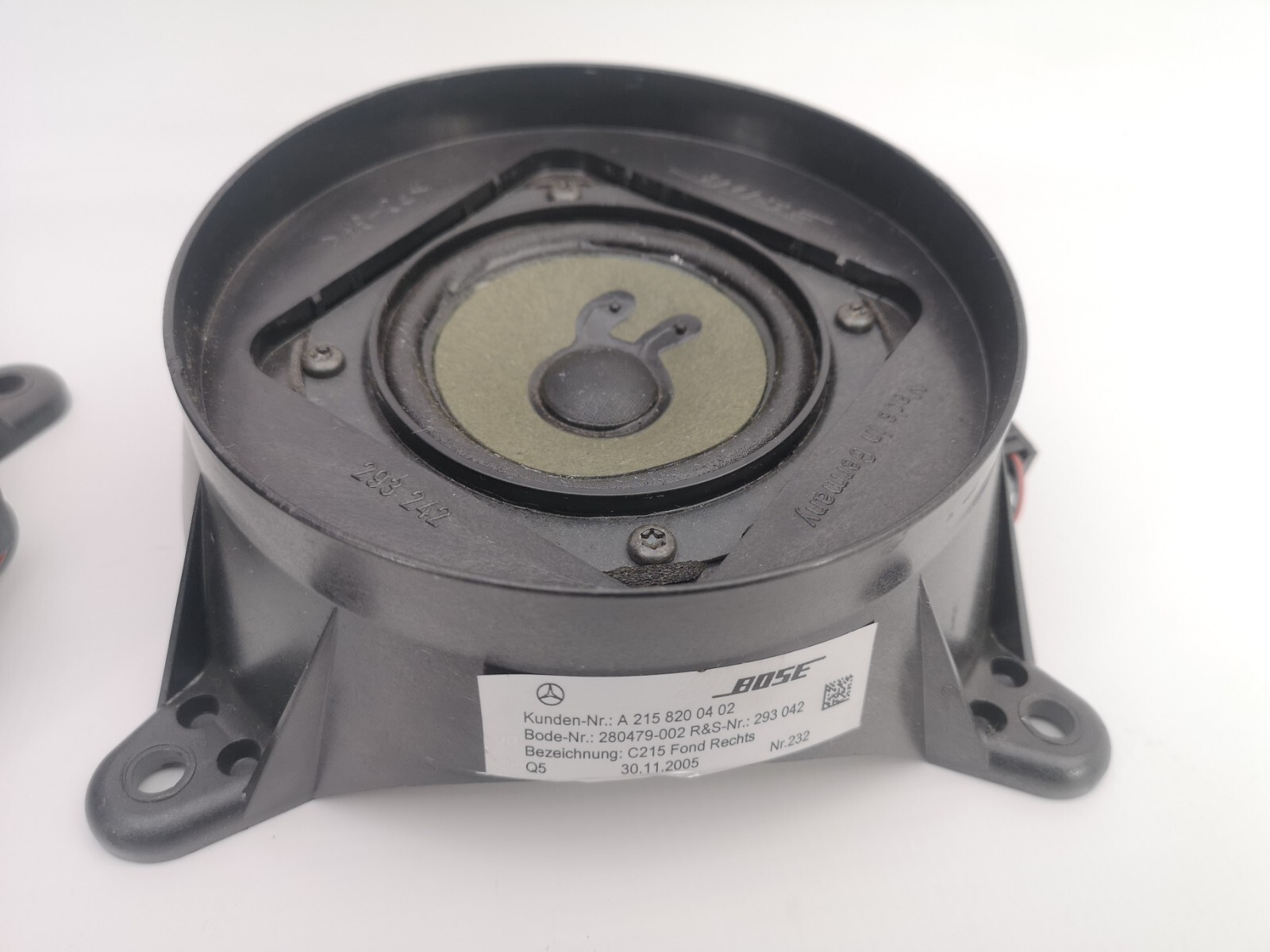 Door and Dash 7 Speakers Set for Mercedes MB CL500 CL55 CL600 C215 W215 ...