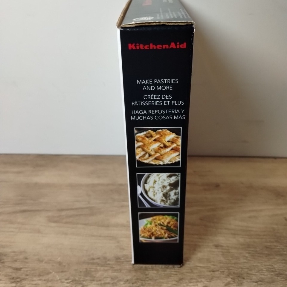 KitchenAid Pastry Beater KSMPB5 Silver Coated with Scraper for 4.5 QT ...