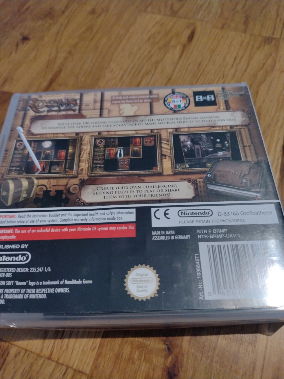 Rooms The Main Building Nintendo DS Game 2ds and 3ds Compatible for ...