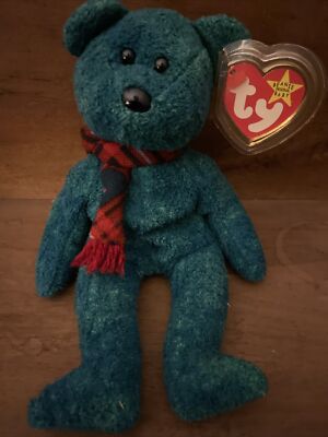 1999 TY “Wallace” Bear Beanie Baby | eBay