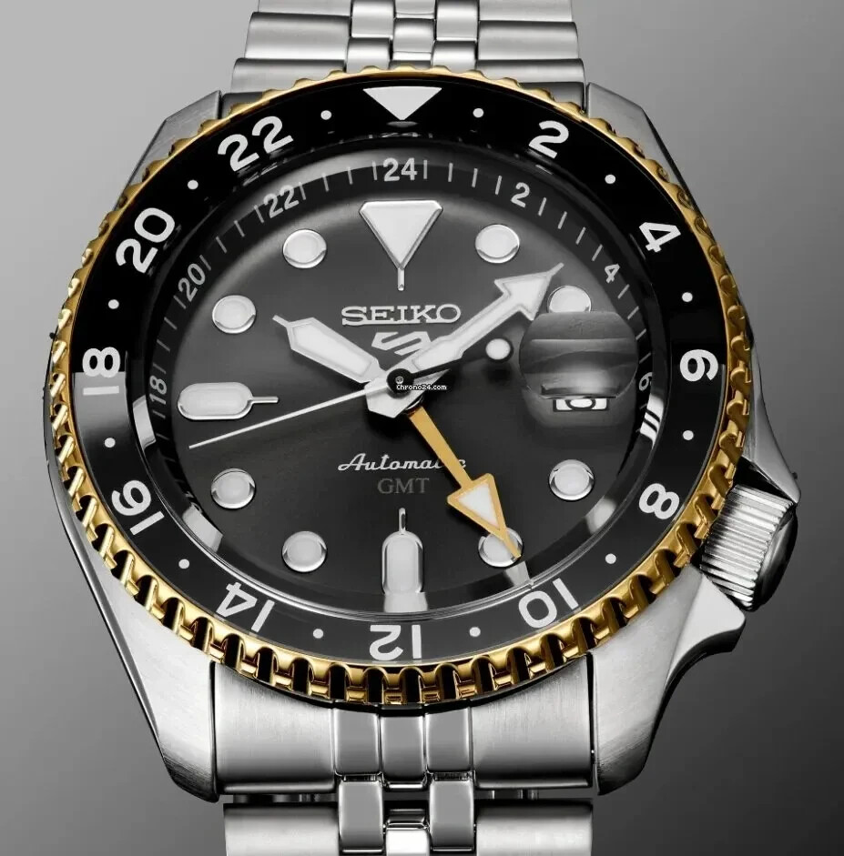 Seiko 5 Sports SSK021 Automatic 24 Jewels Water-Resistant Men's Watch ...