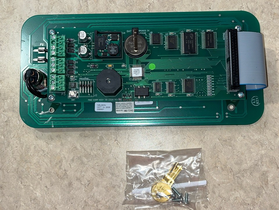 Fike Alarm 10-2321 Remote Display w/ Key | eBay