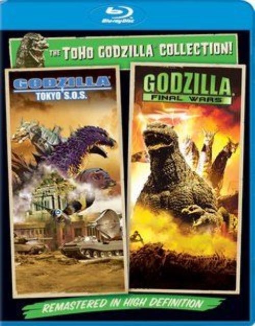 Godzilla Blu Ray Movie Final Wars Tokyo SOS Mothra Mecha Gigan Rodan ...