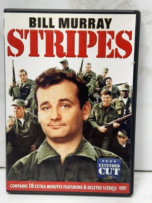 Stripes - DVD - Extended Cut - Bill Murray + 18 mins extra - EX/EX | eBay