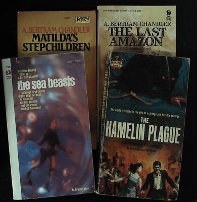 4 classic sci-fi books by A. BERTRAM CHANDLER - classic SF - All in ...