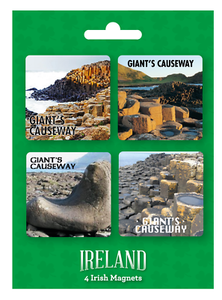 Irish Ireland Giant Causeway Scenes Tourist Fridge Magnet Set Kitchen ...