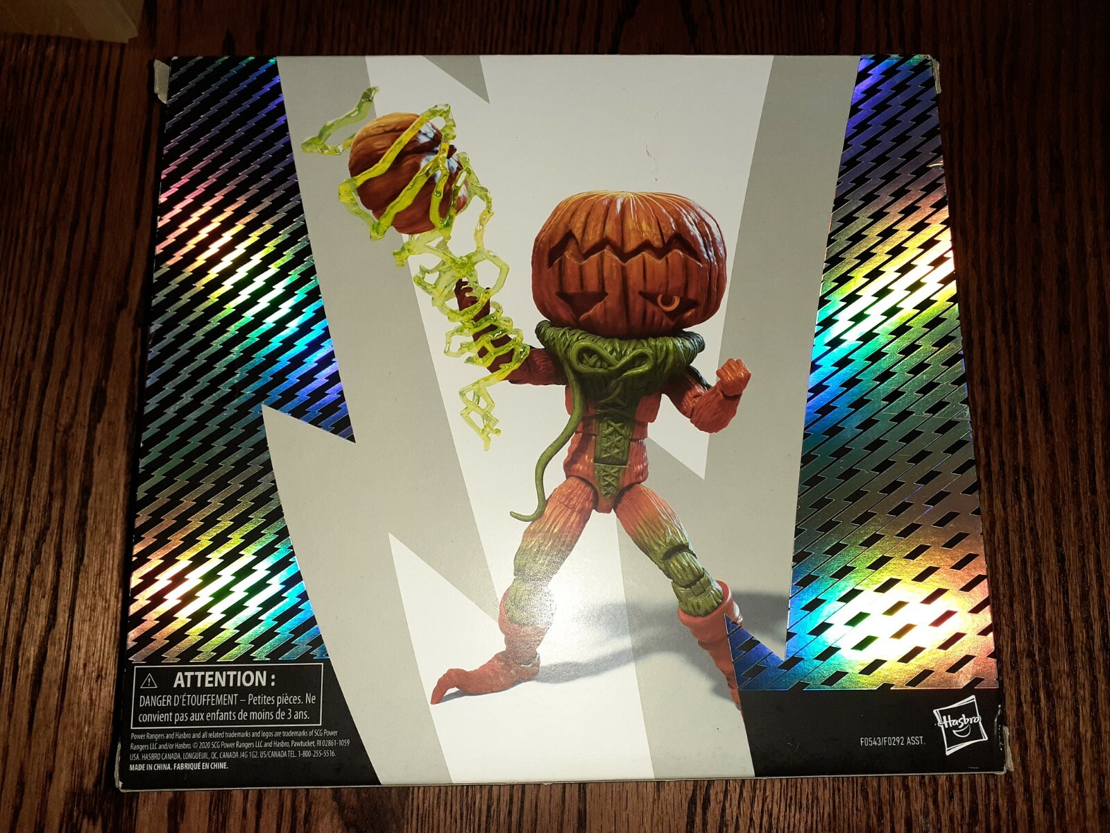Power Rangers Lightning Collection Mighty Morphin Pumpkin Rapper Figure ...