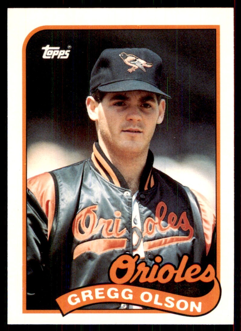 1989 Topps Traded Gregg Olson Baseball Cards #89T | eBay