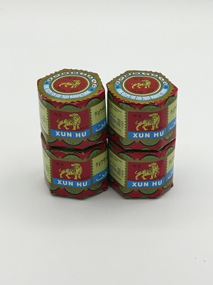 4 Xun HU Herbal Rub Arthritis Pain Relief Massage Ointment Tiger Balm ...
