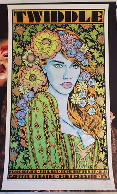 Twiddle Chuck Sperry 2021 Artist Edition Poster Capitol Theatre Port ...