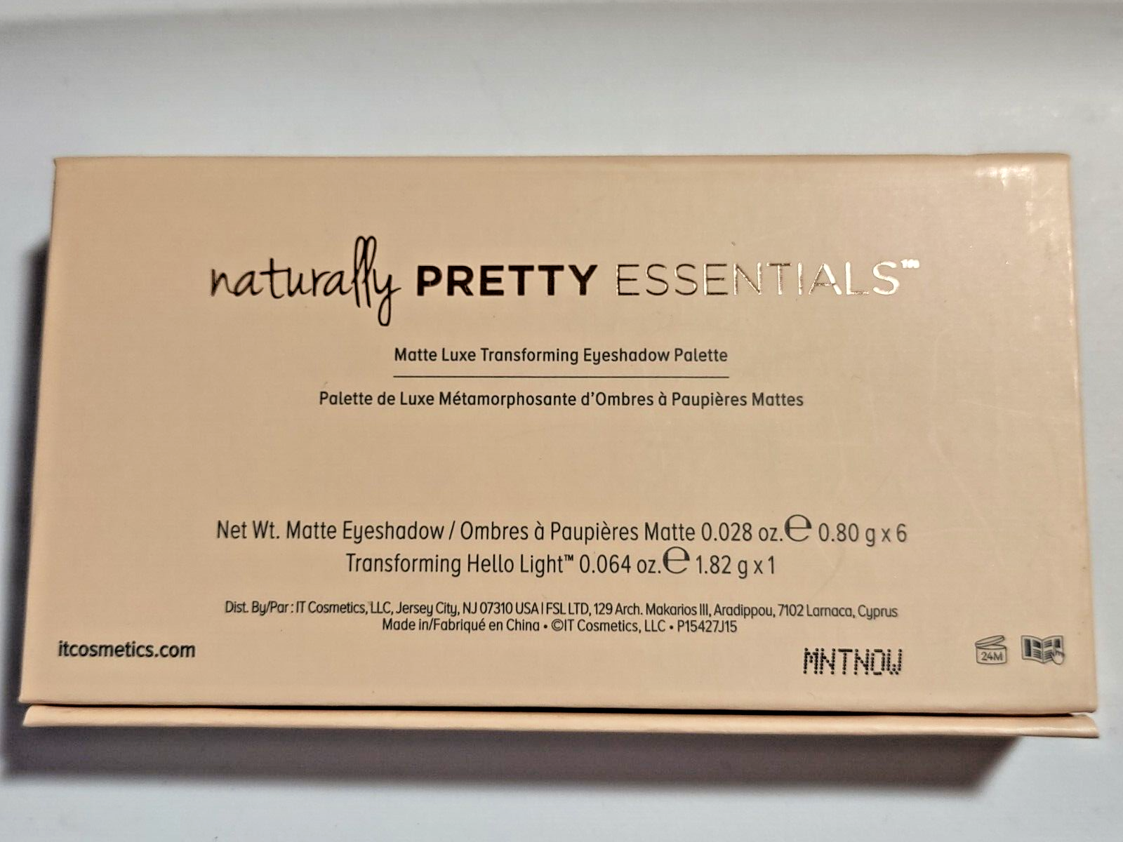 IT Cosmetics Naturally Pretty Essentials Matte Lux Eyeshadow Palette 7 Pan BNIB | eBay