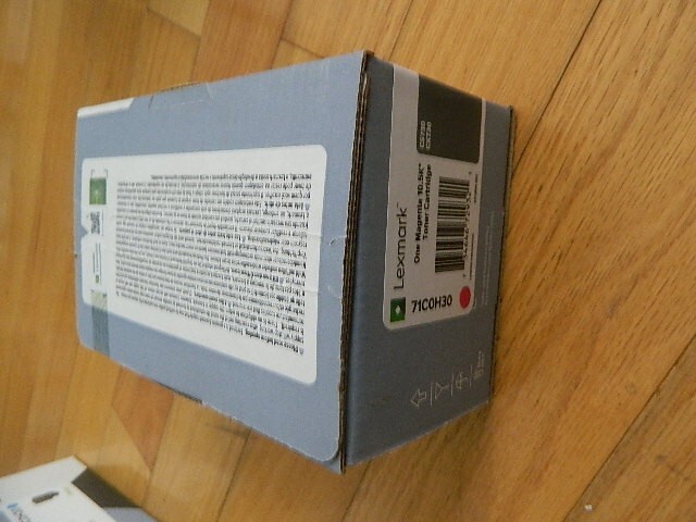 GENUINE Lexmark HI-CAP Magenta Toner Cartridge 71C0H30 CS730 CX730 ...